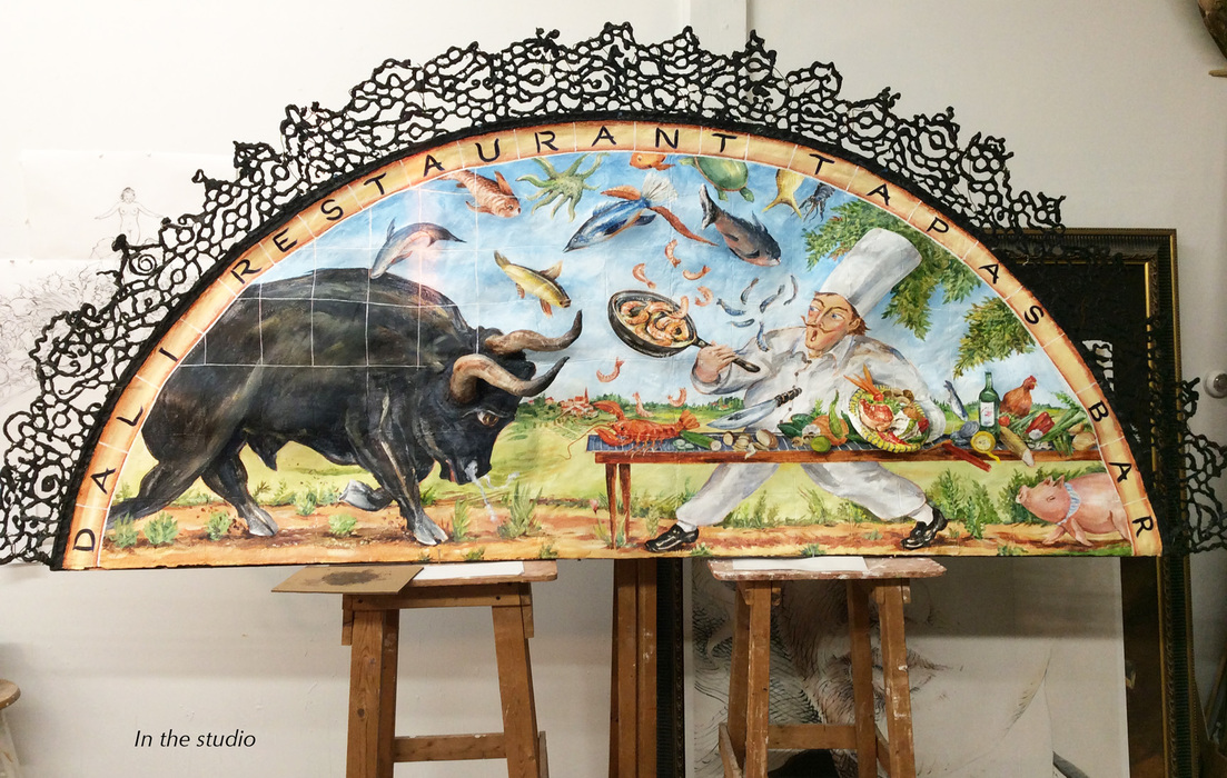 Mark Steele - Dali Mural