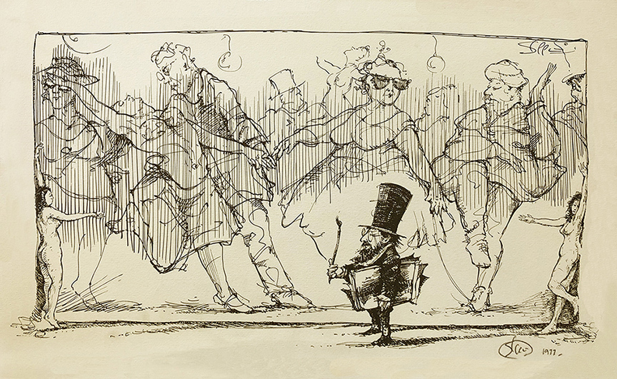 Mark Steele - Artists' Ball Original Poster